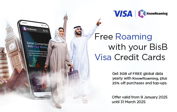 Stay Connected Globally with BisB Visa and KnowRoaming | Bahrain ...